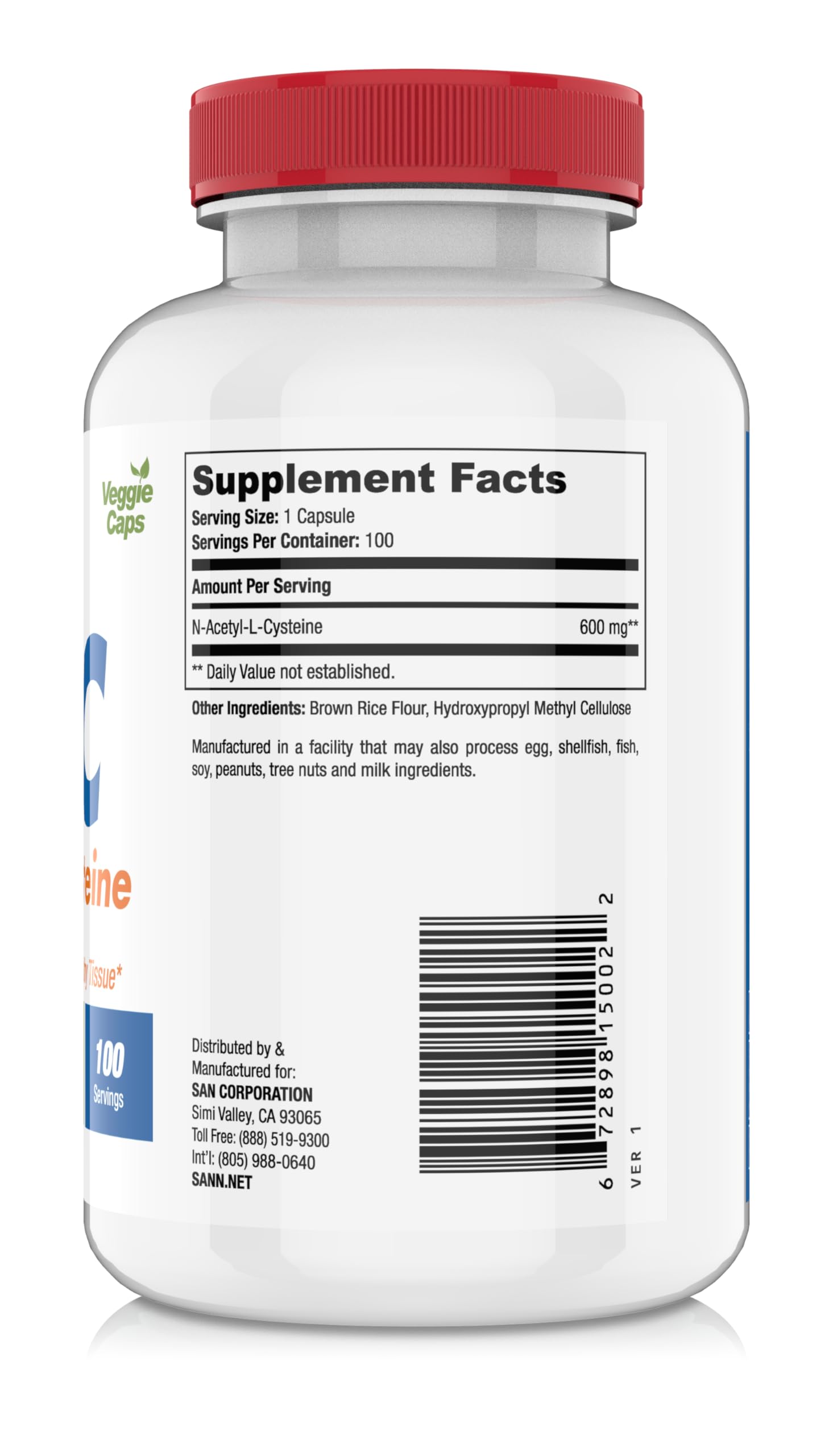 respiratory health NAC capsules