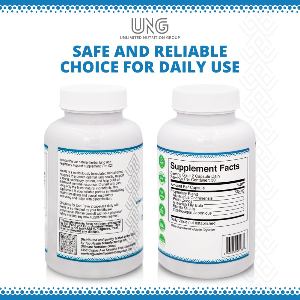 respiratory health support capsules