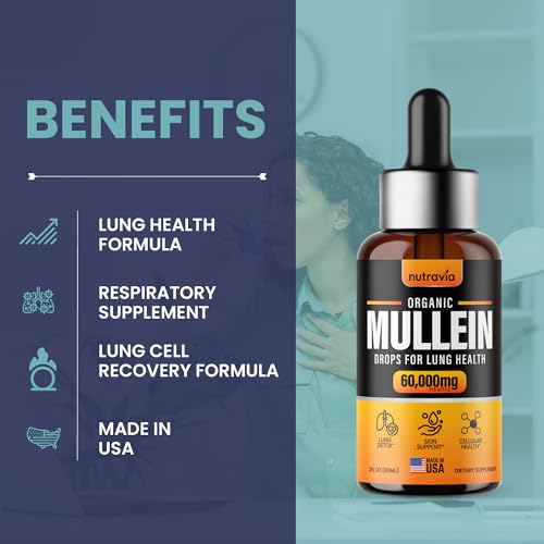 respiratory health with mullein extract
