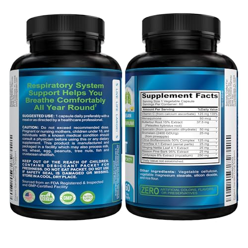 Respiratory wellness with vegan capsules