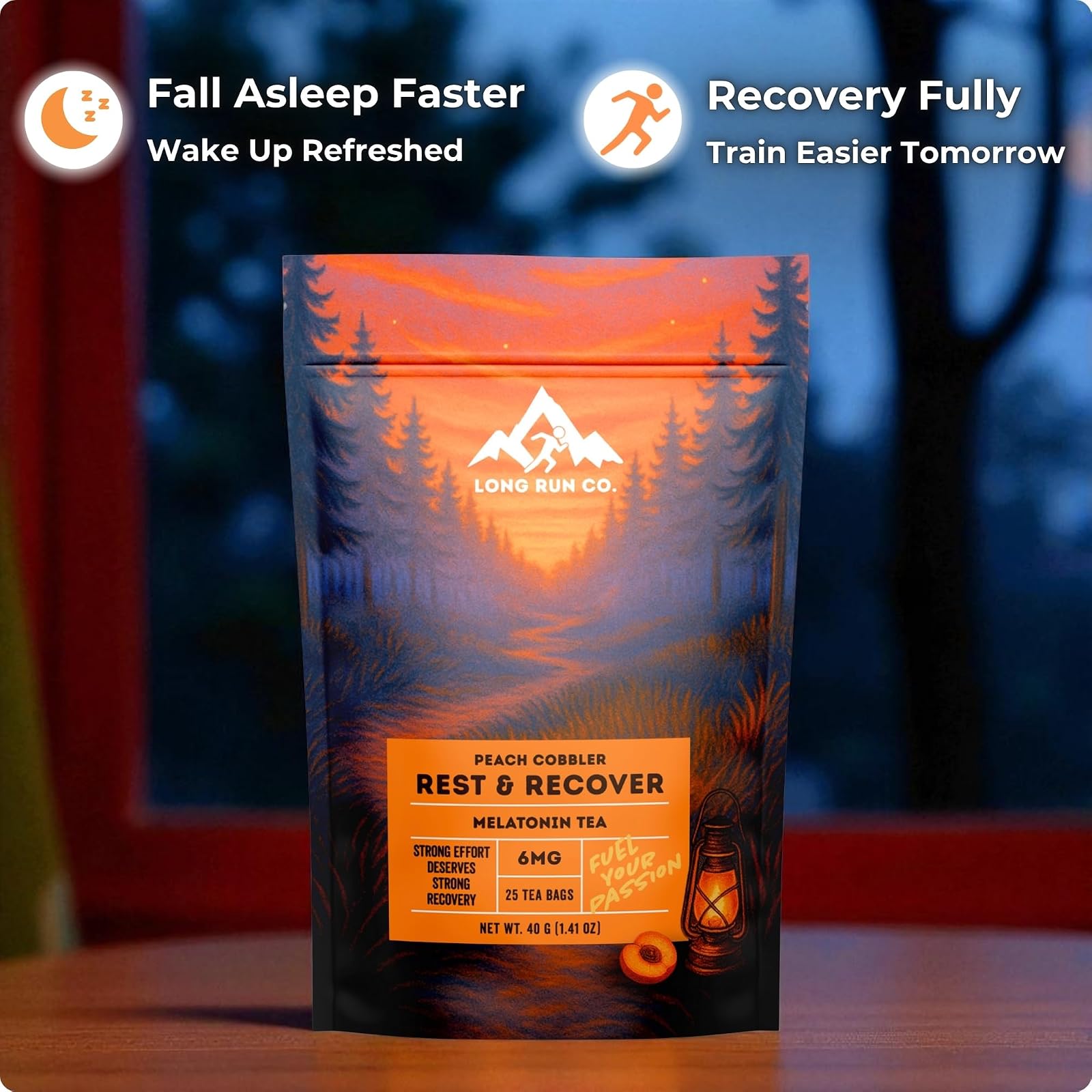 Rest & Recover tea for relaxation
