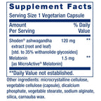 Rest & Renew melatonin capsules