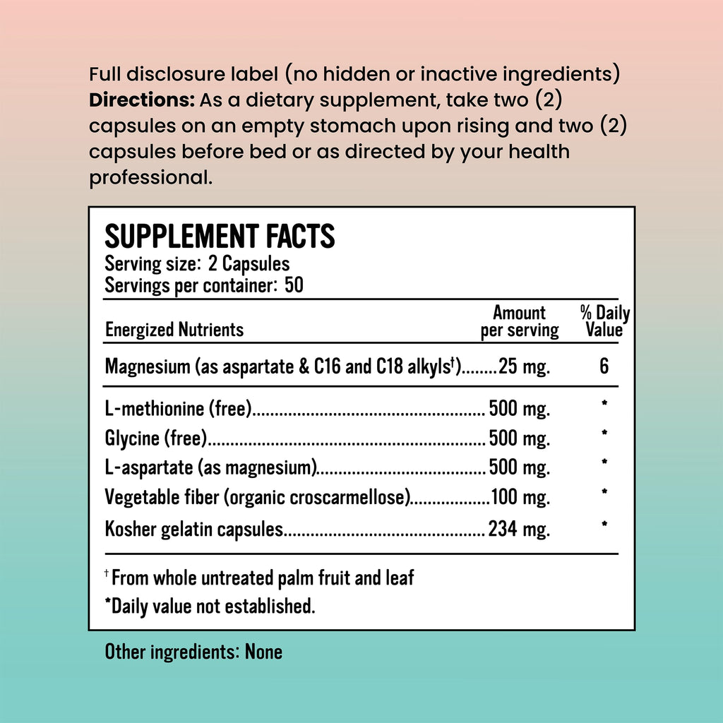 Restful sleep blended vitamins