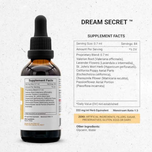 restful sleep herbal supplement drops