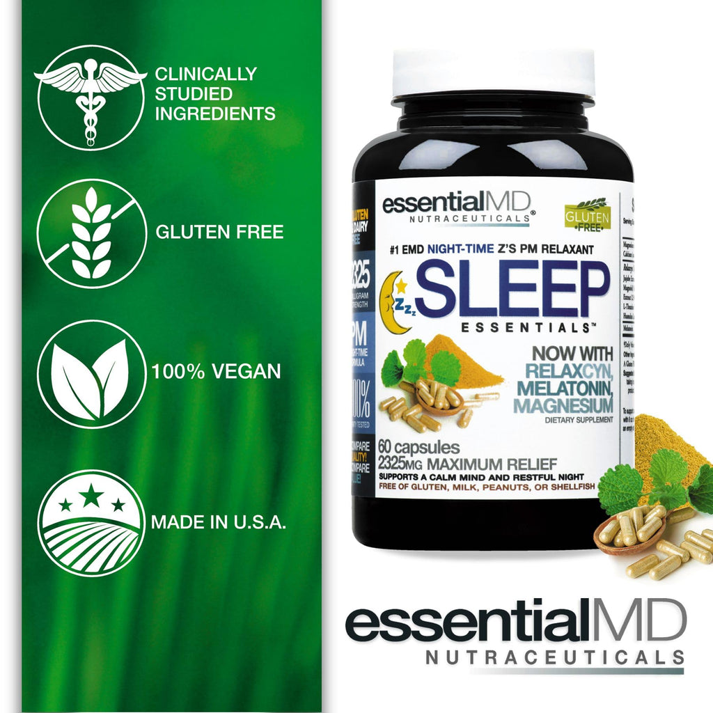 restful sleep with blended vitamin & mineral supplements