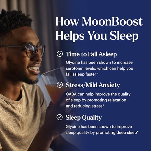 restful sleep with MoonBoost amino support