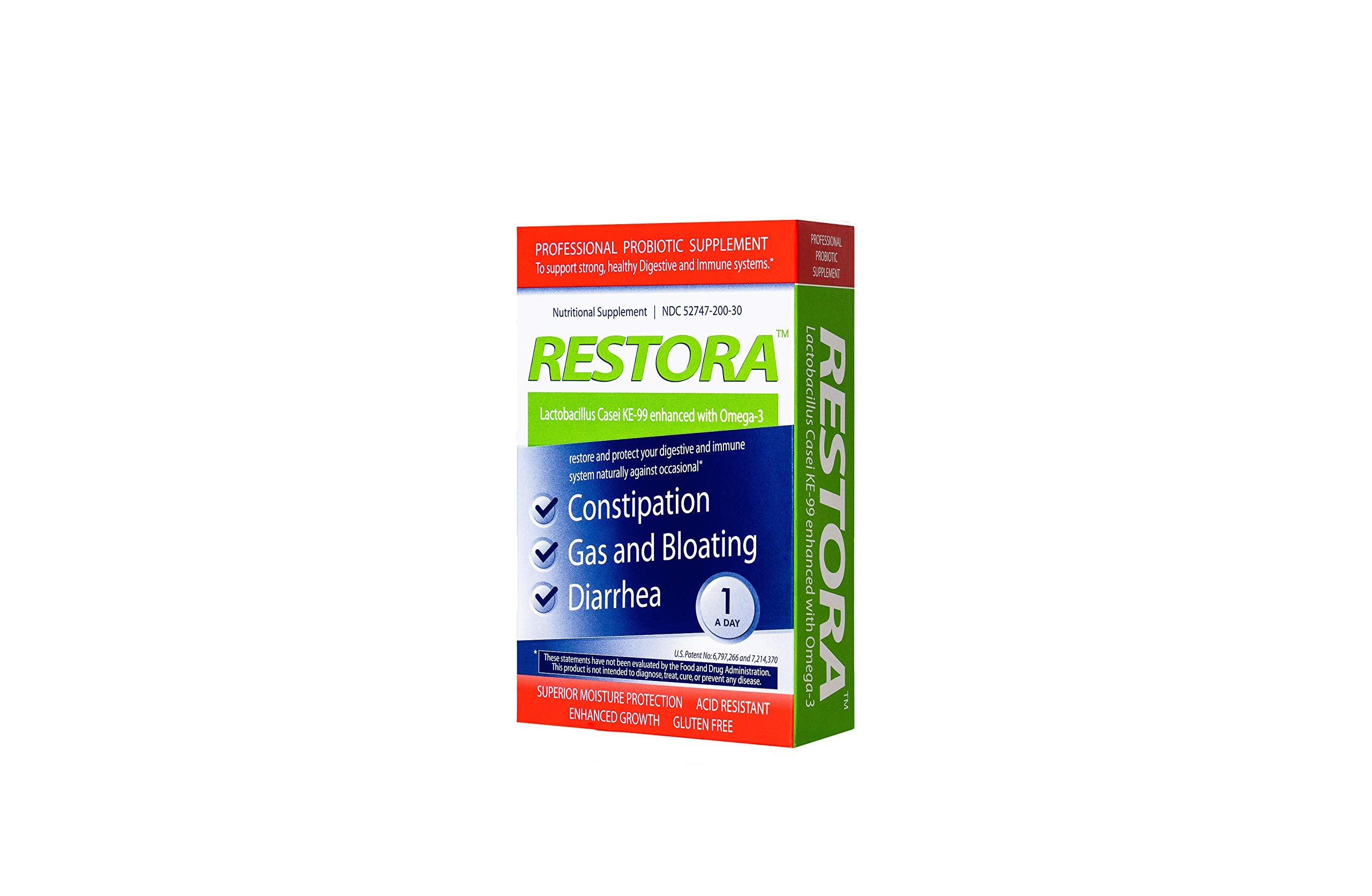 Restora probiotic supplement for gut health