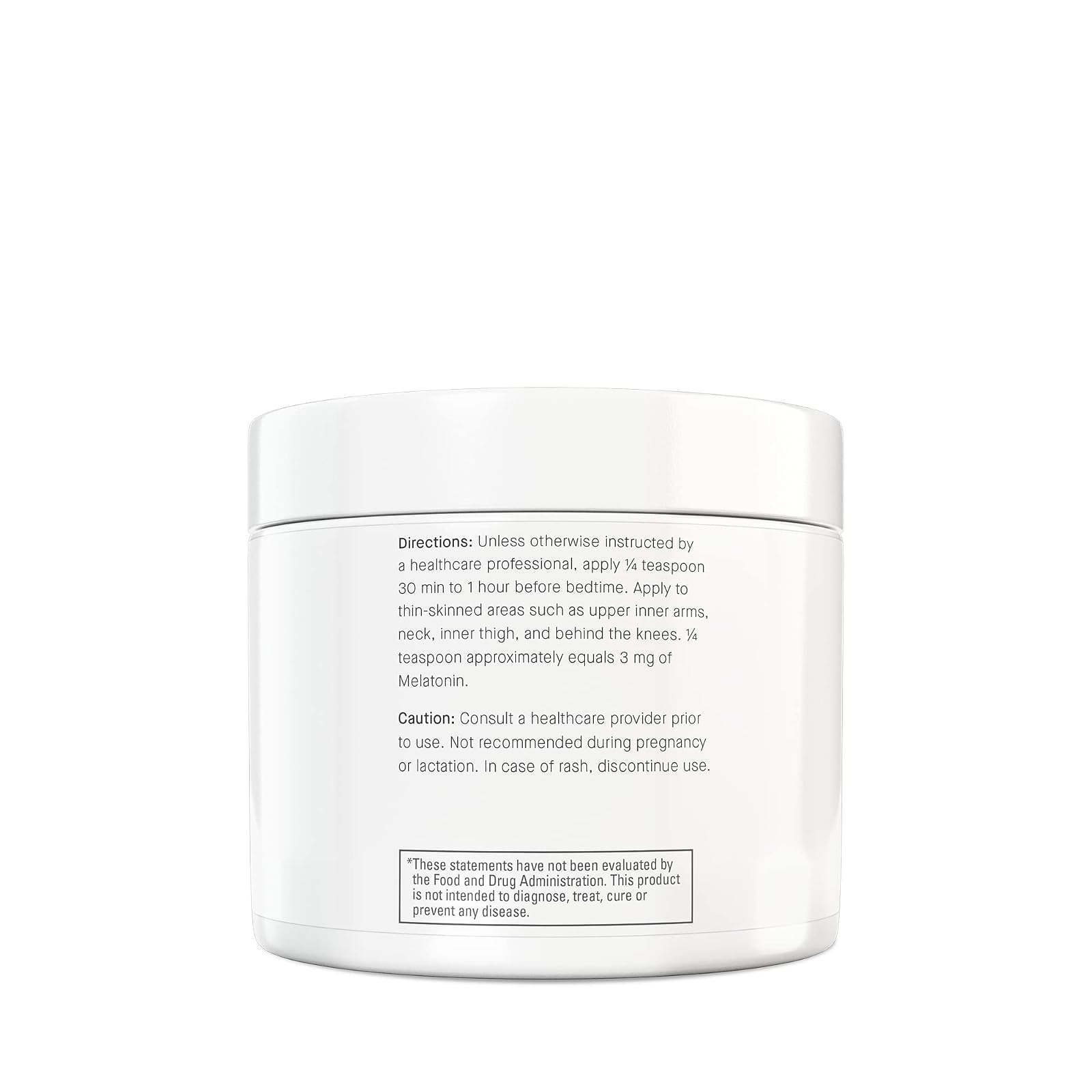 Restorative sleep cream with natural ingredients