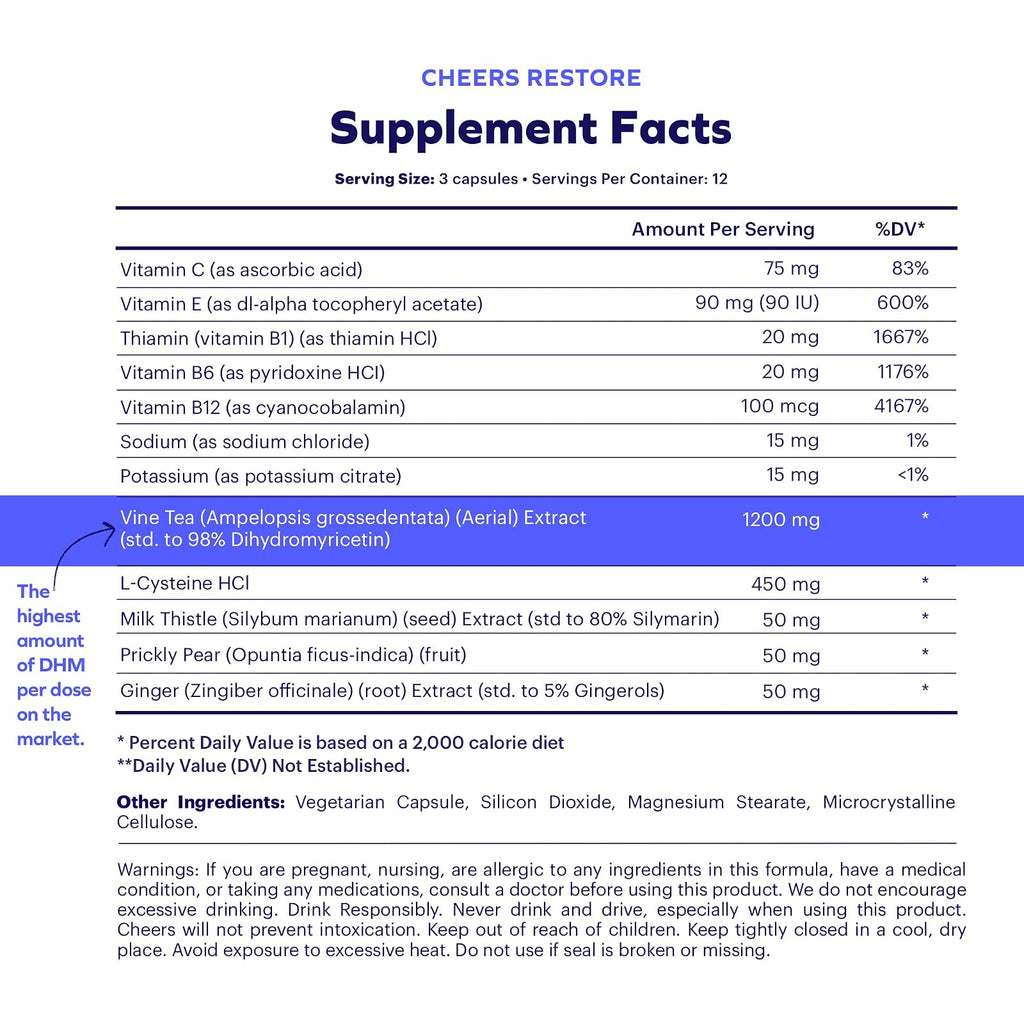 Restore and hydrate multivitamin for men