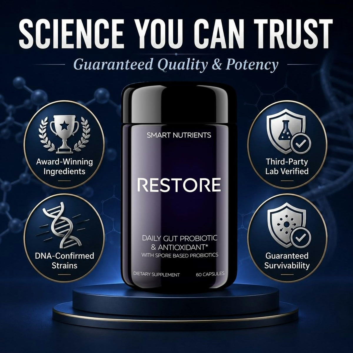 restore balance in gut flora