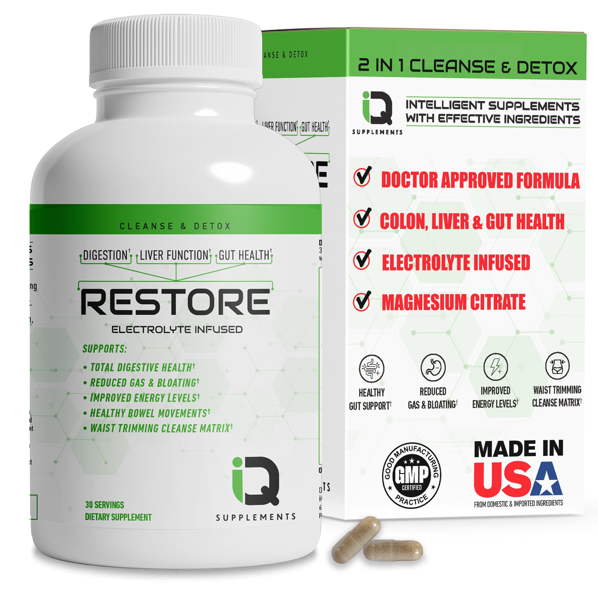 Restore psyllium gut detox cleanse