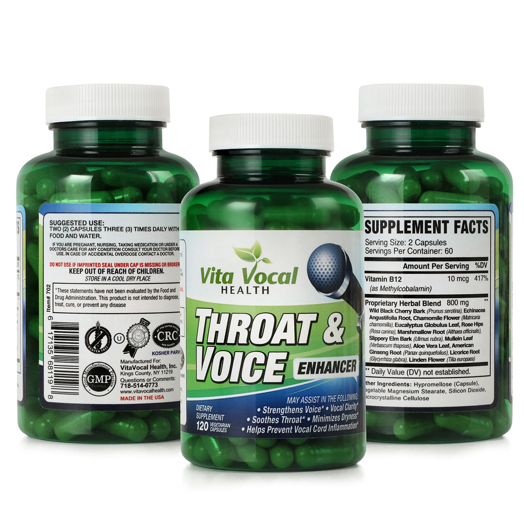 restore voice health with VitaVocal