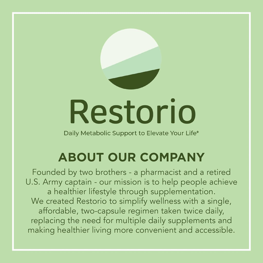 Restorio vitamins for energy boost