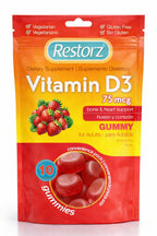 Restorz Vitamin D3 gummies for immunity
