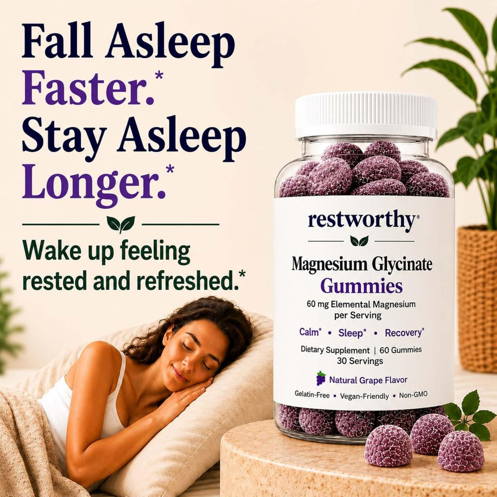 Restworthy gummies for improved mood