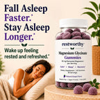 Restworthy gummies for improved mood