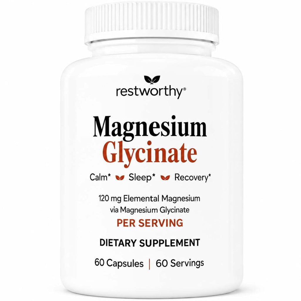 Restworthy Magnesium Glycinate capsules