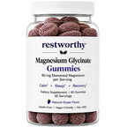 Restworthy magnesium glycinate gummies for relaxation