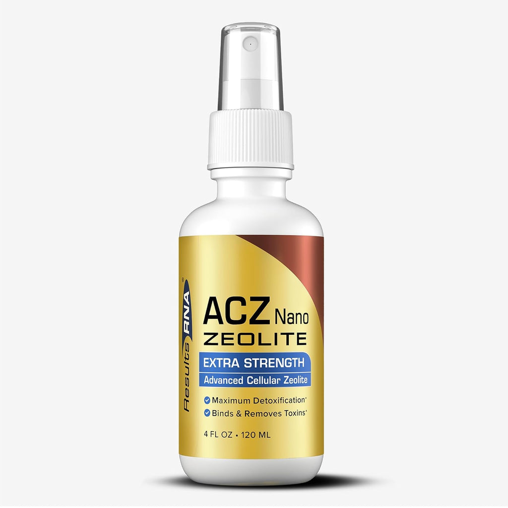 Results RNA ACZ Nano Zeolite detox spray