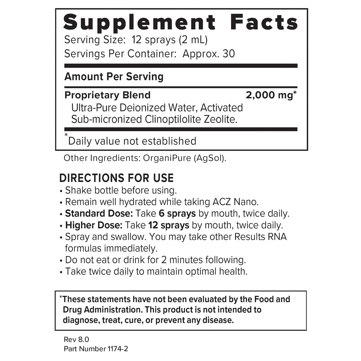 Results RNA detox tea for daily detox