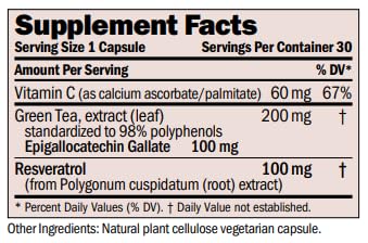 Resveratrol 100 for heart health