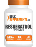 Resveratrol 1000 mg antioxidant capsules
