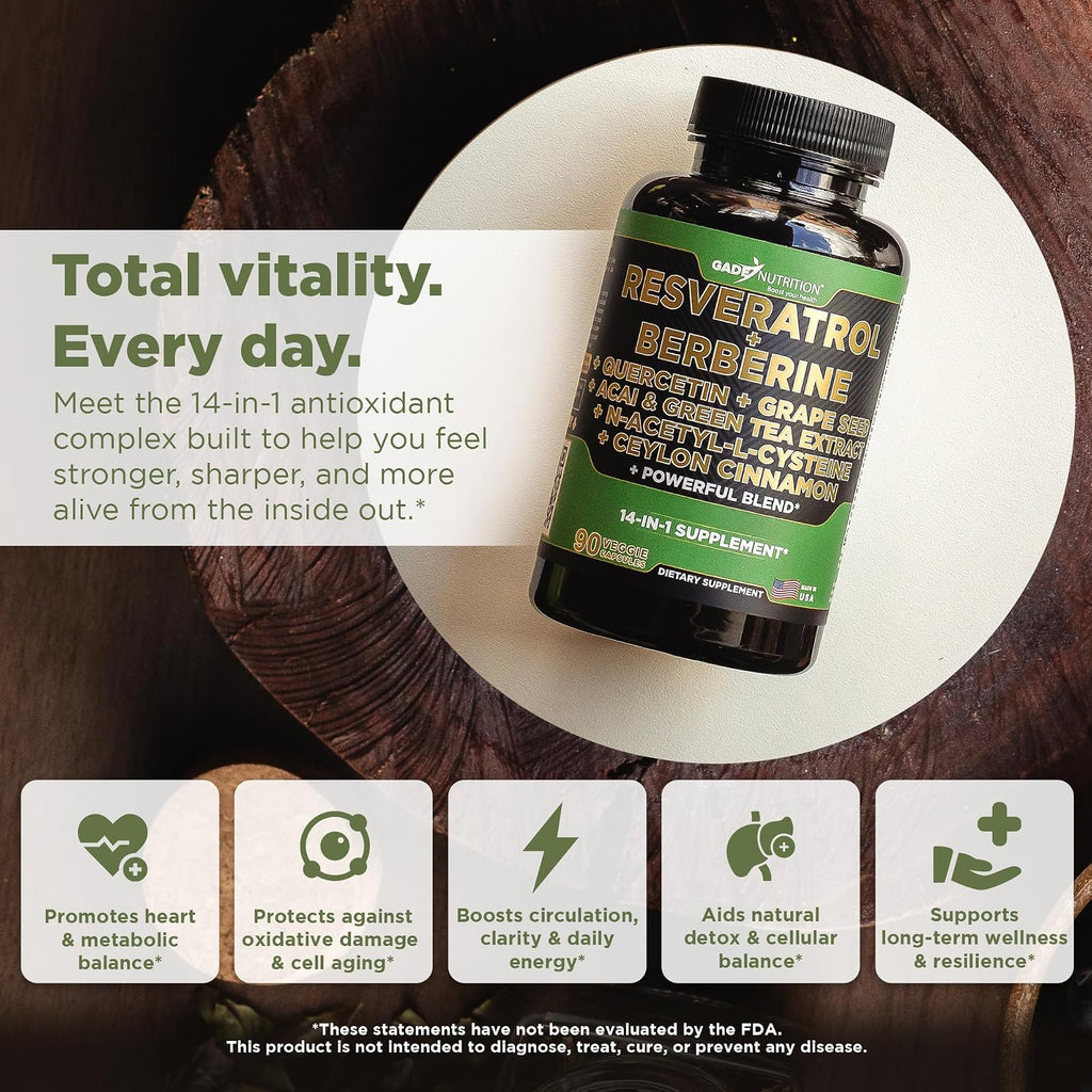 Resveratrol 14 in 1 complex for men