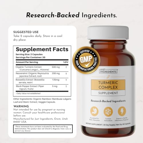 Resveratrol and boswellia blend benefits