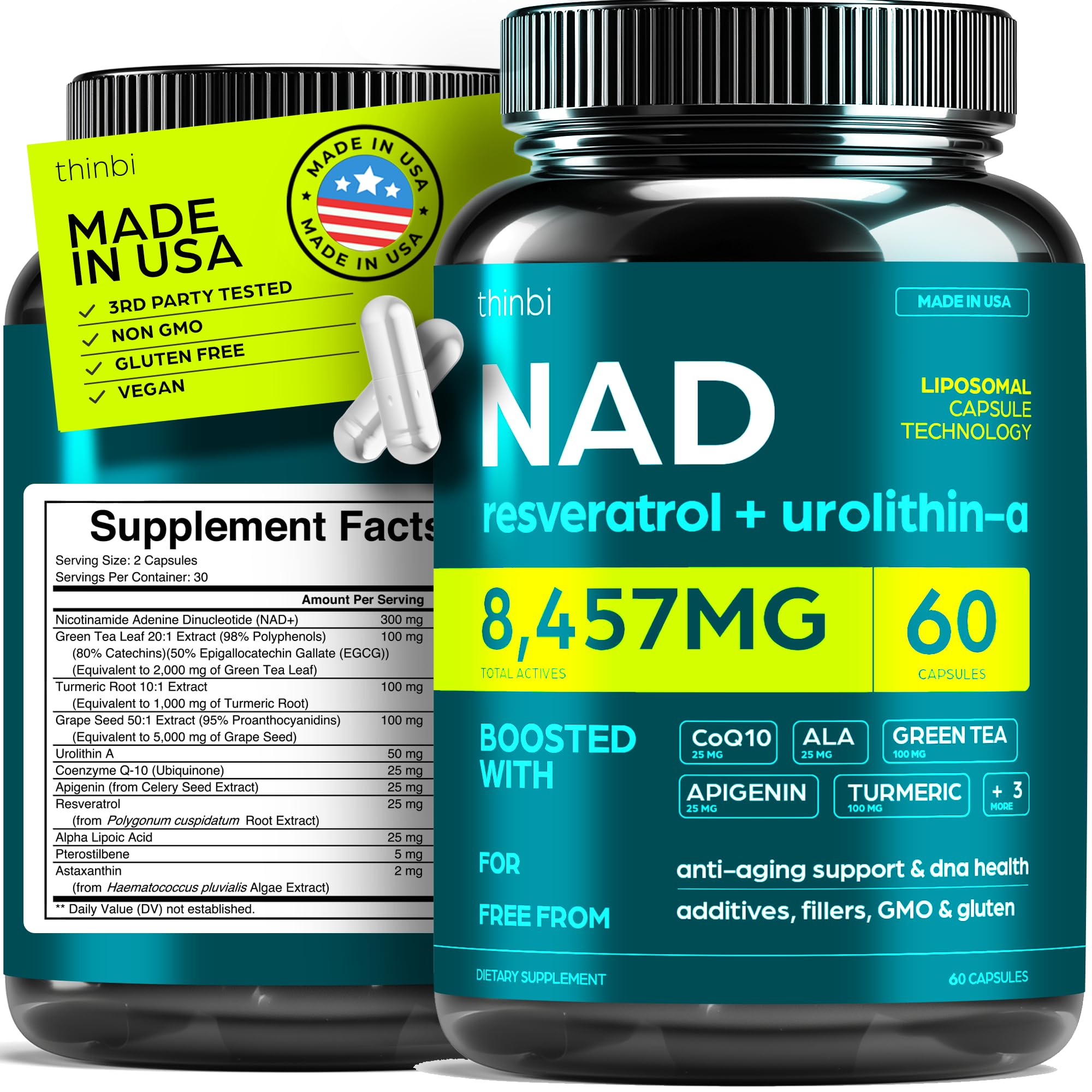 Resveratrol and CoQ10 health benefits
