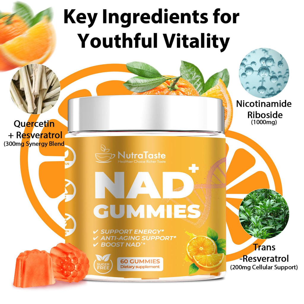 Resveratrol and nicotinamide riboside benefits