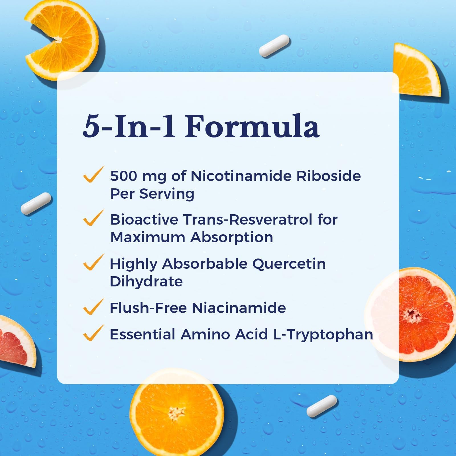 Resveratrol antioxidant benefits in capsules