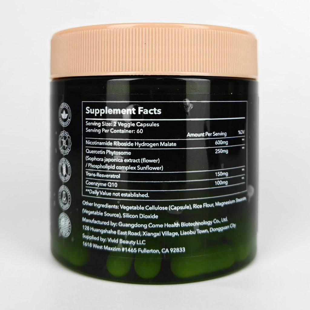 Resveratrol antioxidant capsules 1100 mg