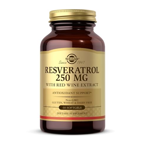 resveratrol antioxidant support softgels