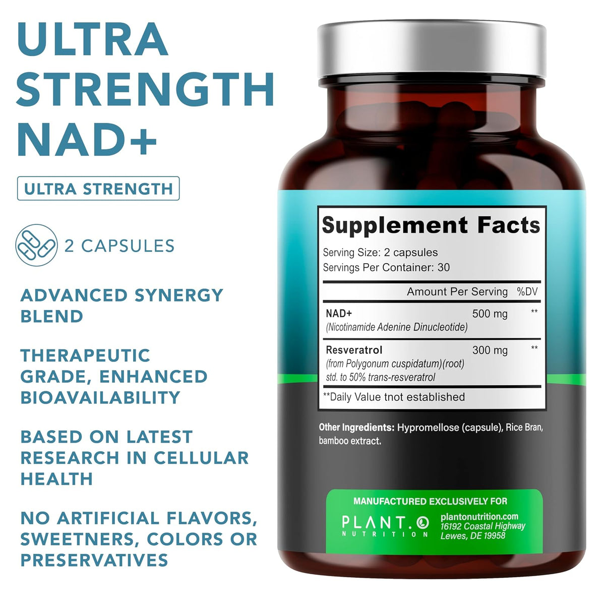 Resveratrol antioxidant support supplement