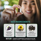Resveratrol antioxidant support supplement