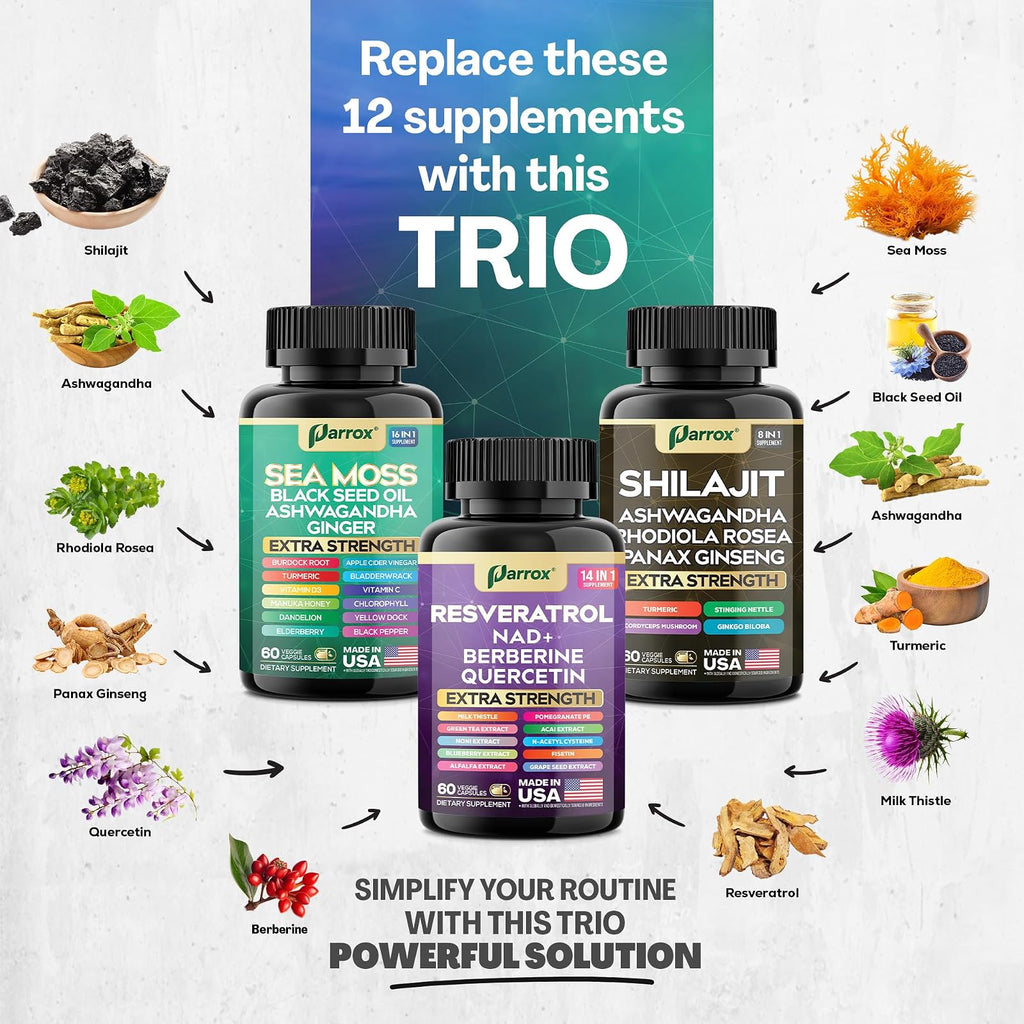 Resveratrol antioxidant support vitamins