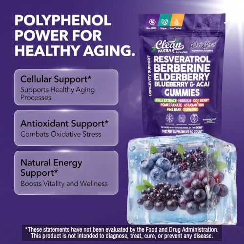 Resveratrol berberine multivitamins for wellness