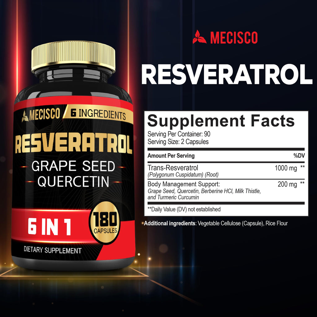 resveratrol capsules for body management