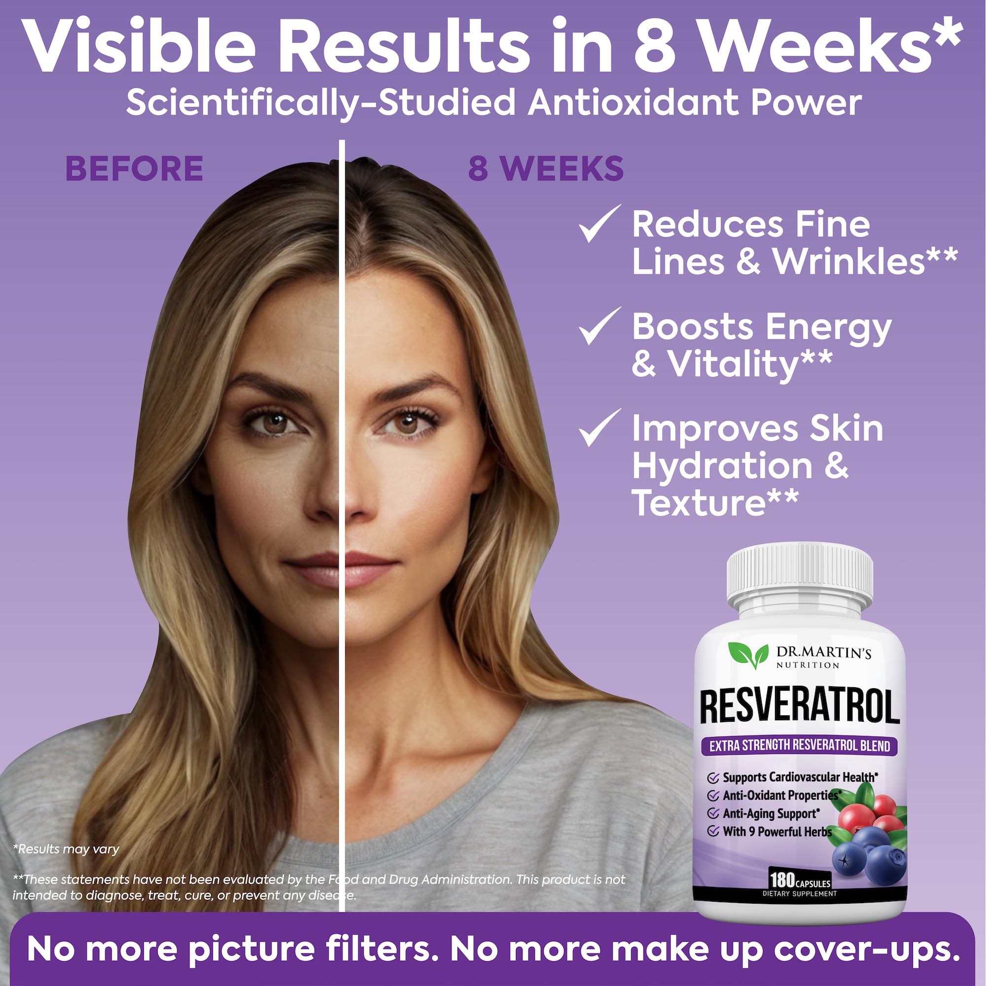 resveratrol capsules for daily vitality