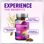 Resveratrol capsules for daily vitality