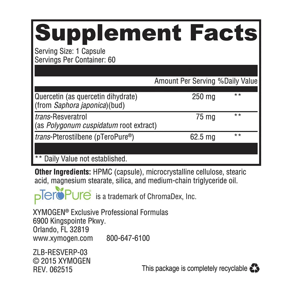 resveratrol capsules for healthy aging
