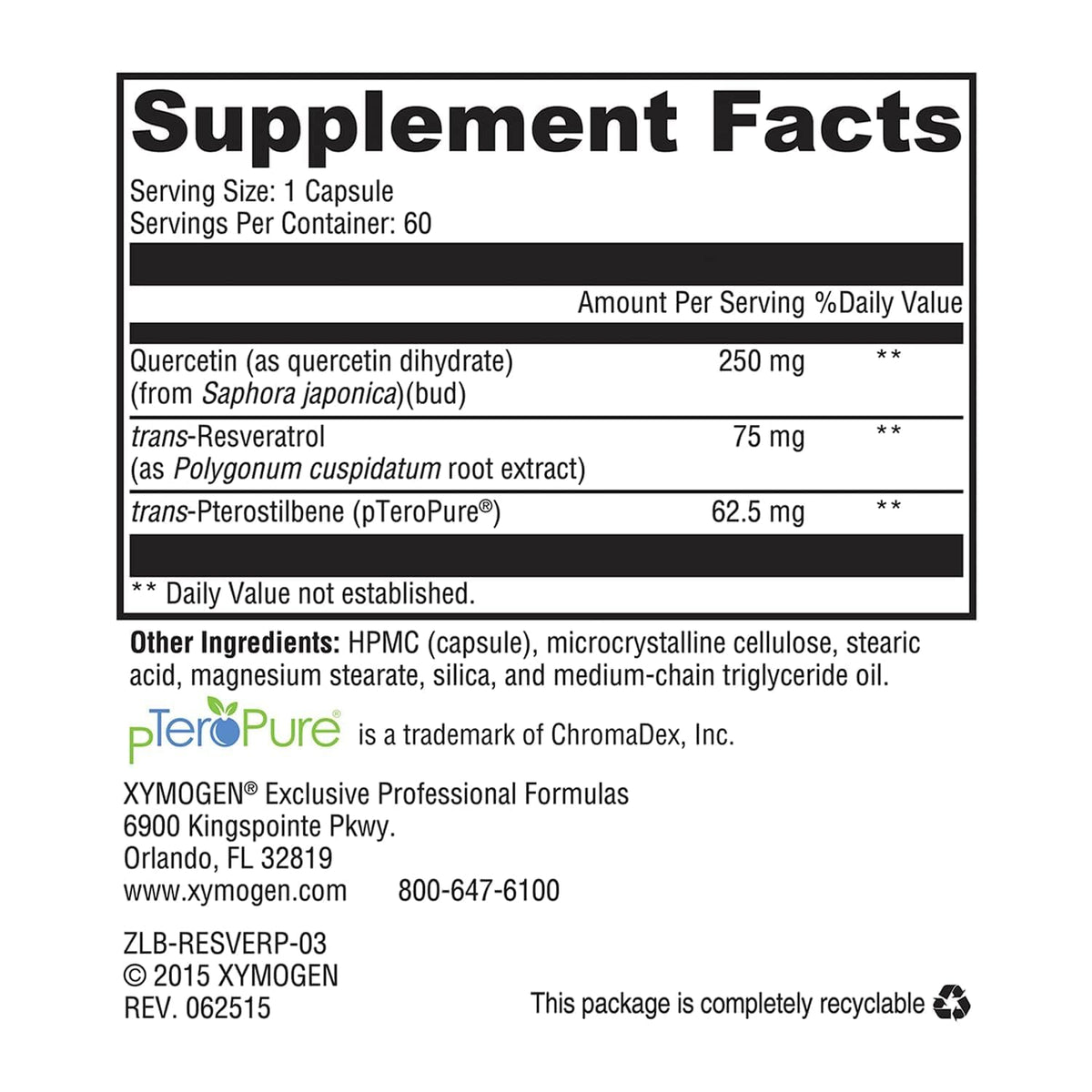 resveratrol capsules for healthy aging