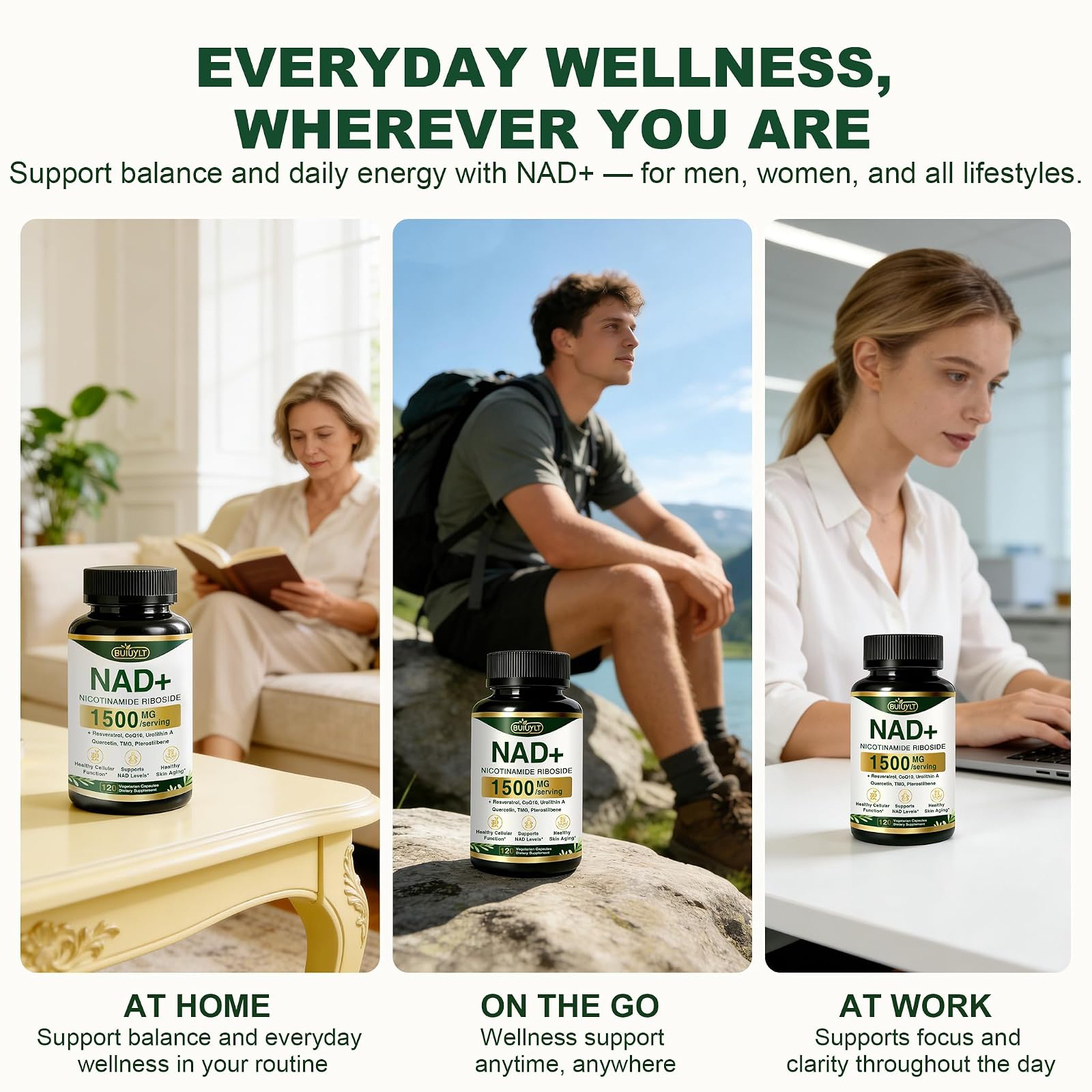 Resveratrol capsules for healthy aging