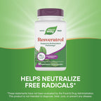 Resveratrol capsules for healthy aging