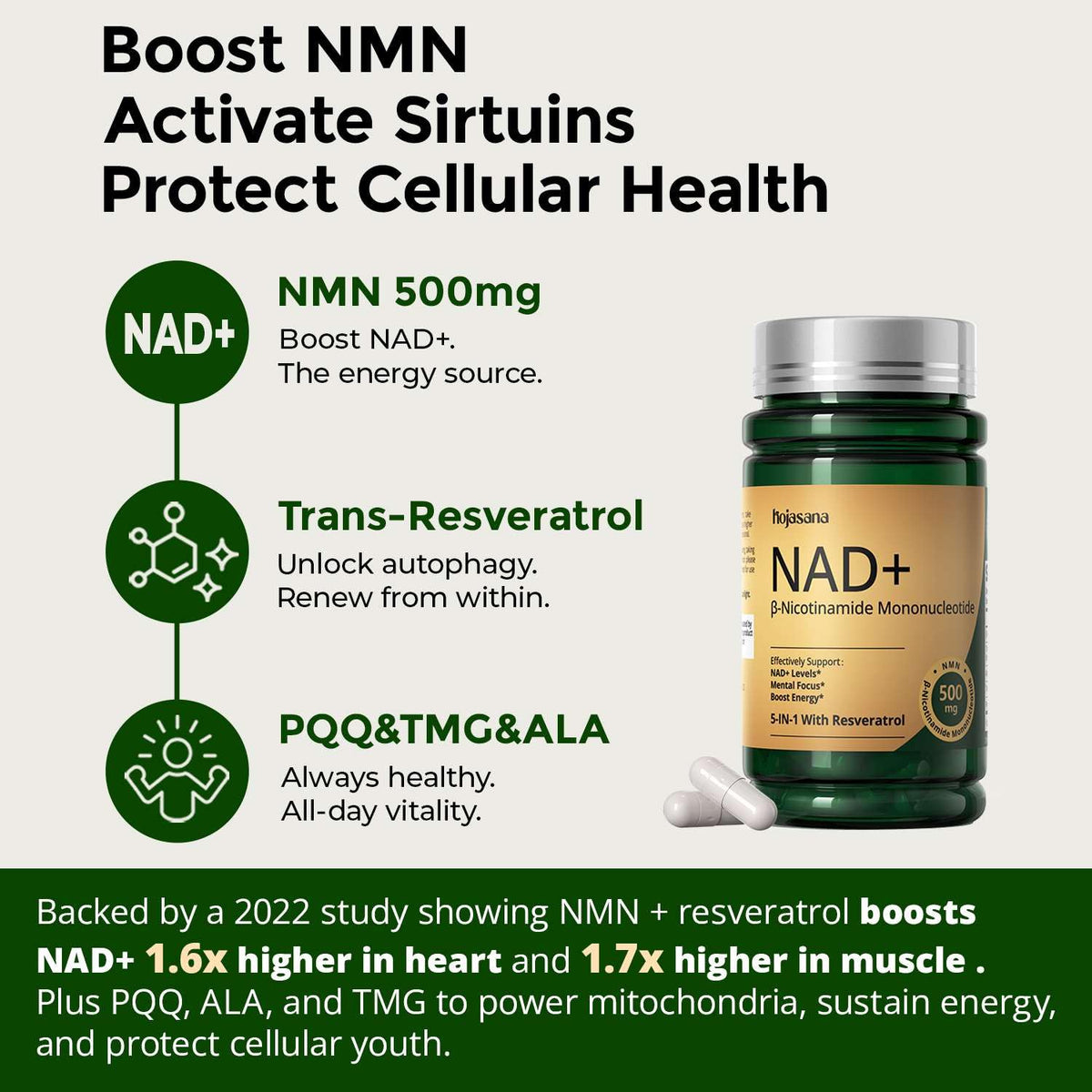 Resveratrol capsules for healthy aging