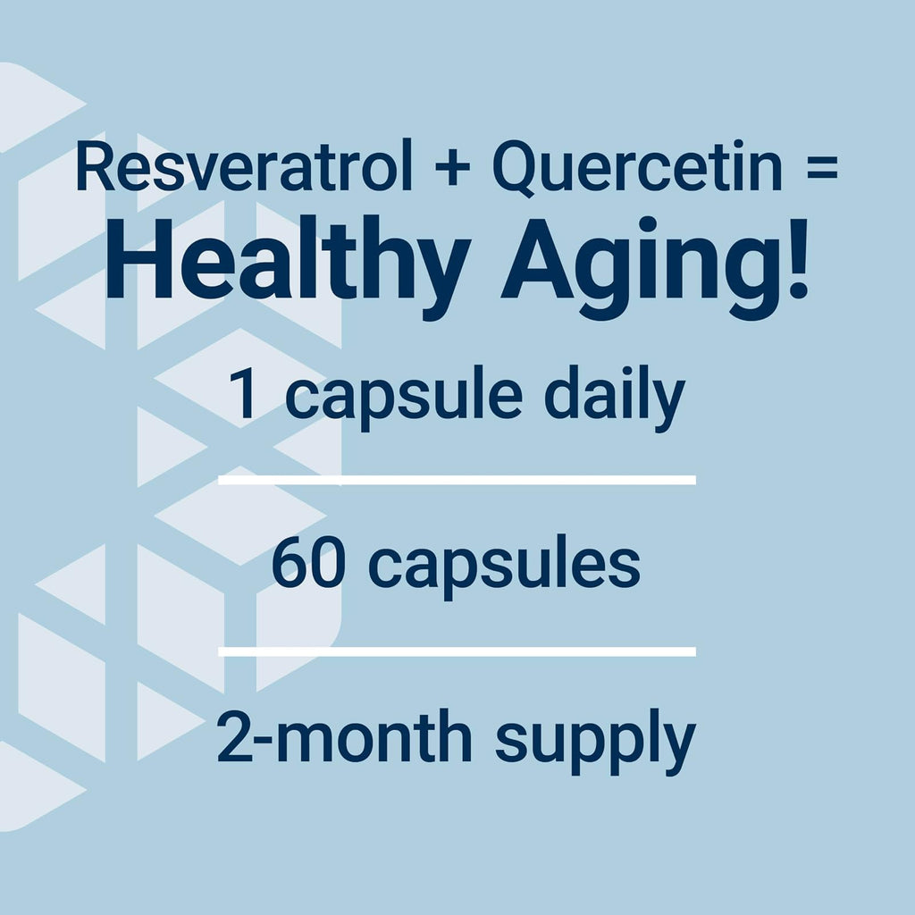 Resveratrol capsules for healthy aging