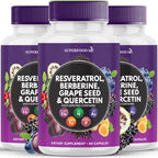 Resveratrol capsules for heart health