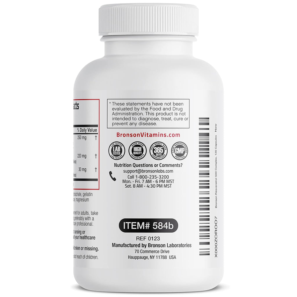 resveratrol complex for vibrant energy