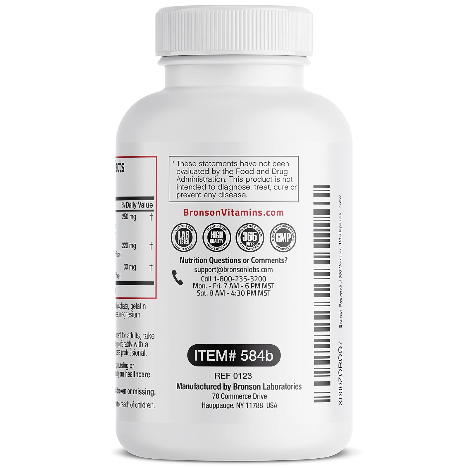 resveratrol complex for vibrant energy