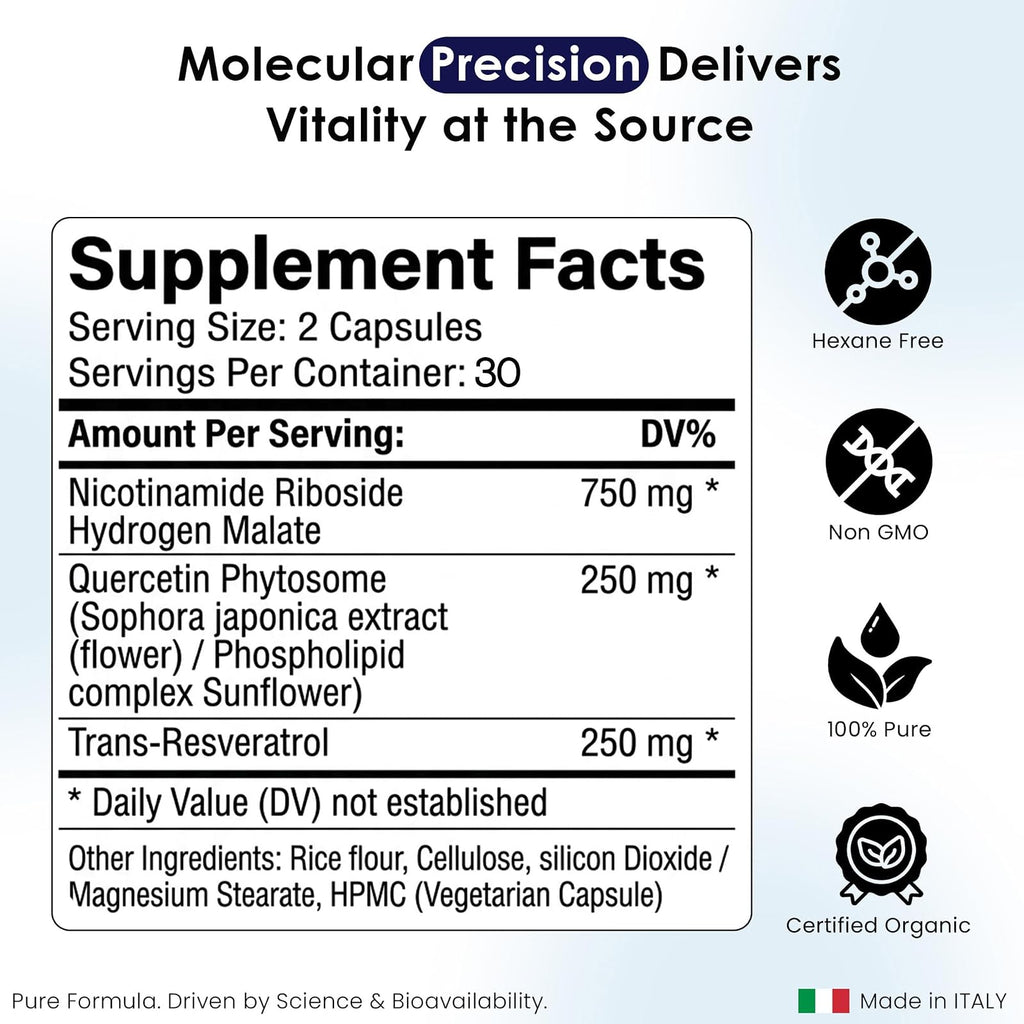 Resveratrol for cellular energy support